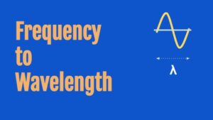 Frequency to Wavelength Conversion Calculator