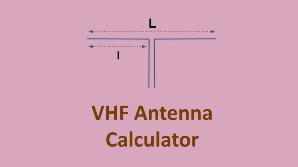 VHF Dipole Antenna Calculator